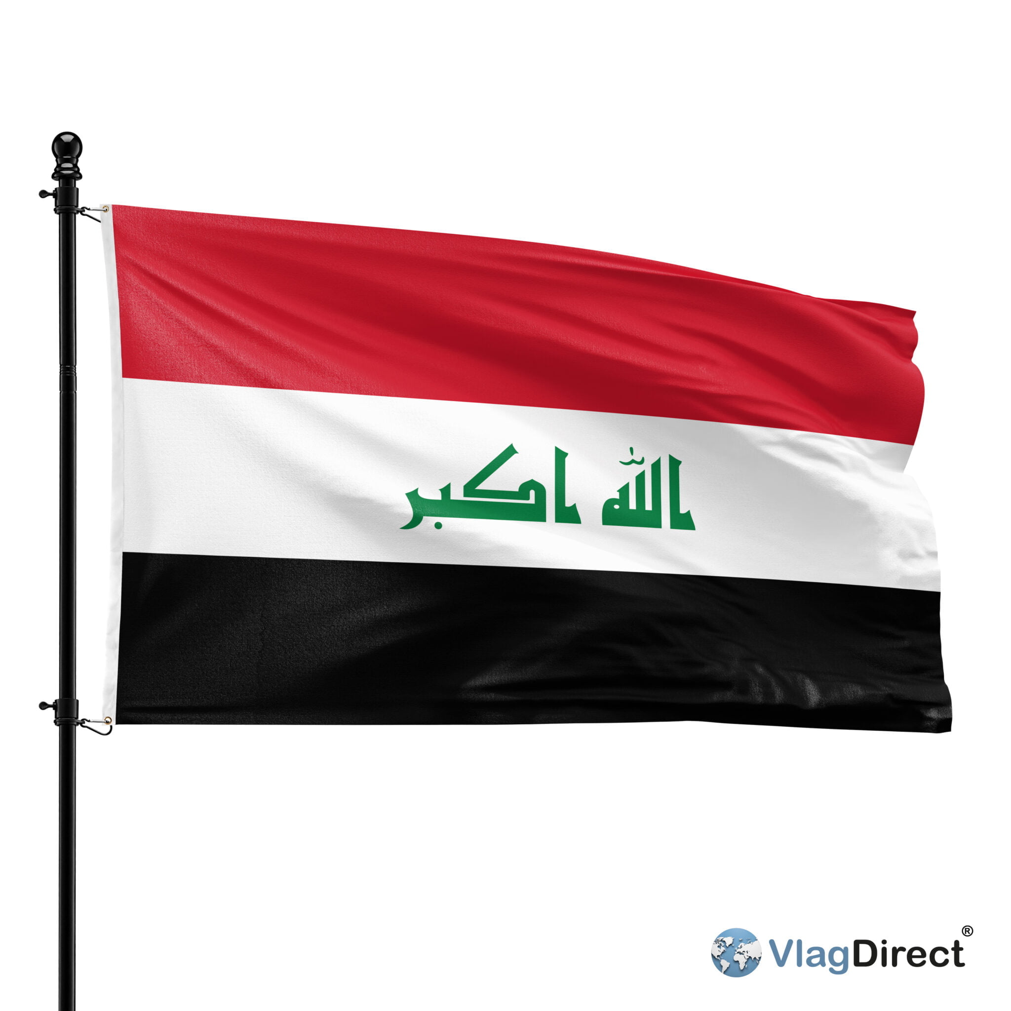 Irak Vlag kopen? Gratis verzending | VlagDirect